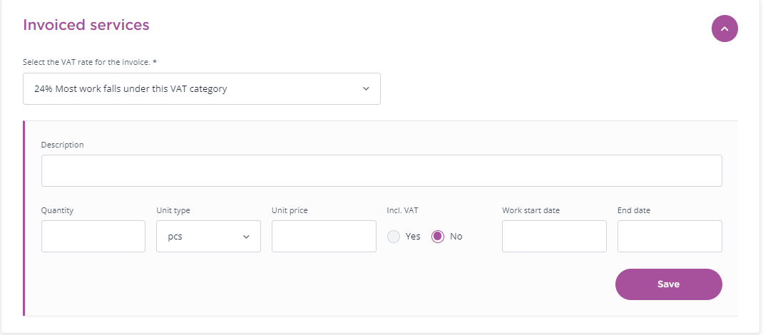 How to create an invoice? – UKKO.fi