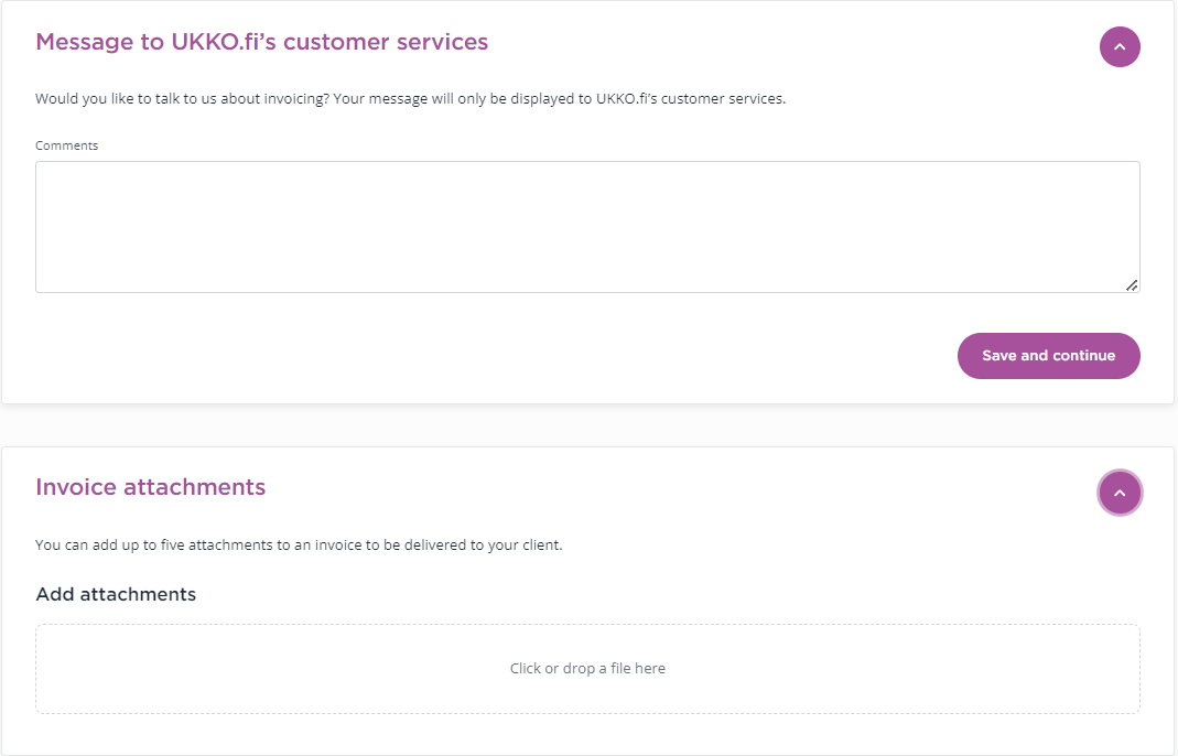 How to create an invoice? – UKKO.fi
