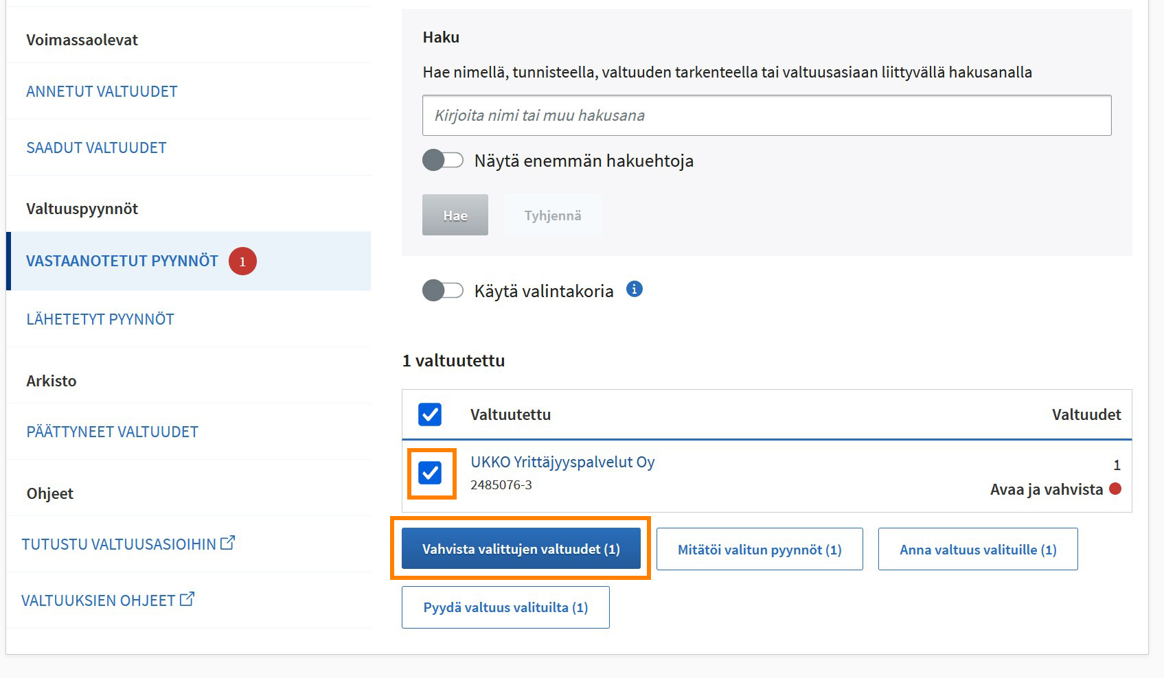 How to accept Suomi.fi authorization requests? – UKKO.fi How to accept Suomi.fi authorization requests? – UKKO.fi